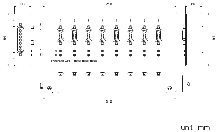 Multi-8/LPCI RS232 | Serial Card | SystemBase